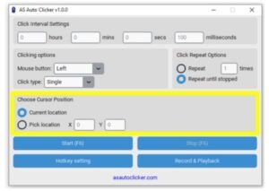 Auto Clicker Download for Windows PC Free | Asautoclicker.com